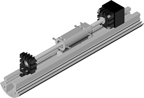 Linear Axes with Spindle Drive | Bahr Modultechnik