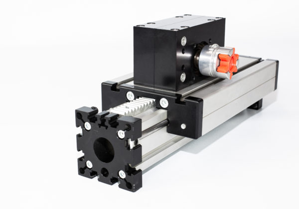 Linear Axes with Rack and Pinion Drive - Bahr Modultechnik