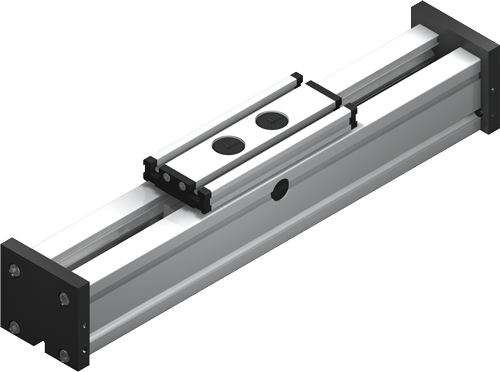 Linear Axes without Drive | Bahr Modultechnik